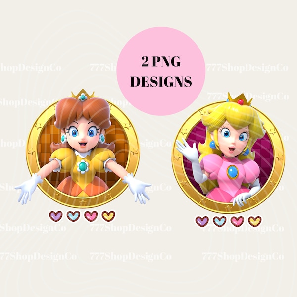 Princess Daisy - Etsy