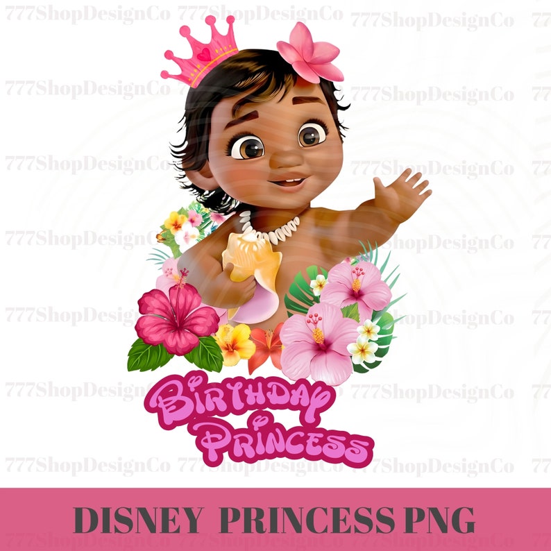 Baby Princess Png, Baby Moana Png Clipart, Moana PNG Bundle, Moana ...