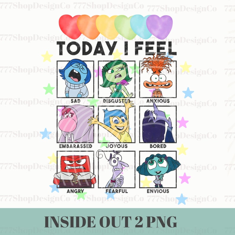 Alegría png, Personajes de Inside Out Png, Inside Out 2 Png, Paquete de ...
