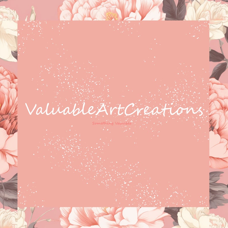 Blush Pink and Navy Blue Watercolour Seamless Pattern - Etsy