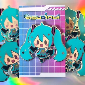 Hatsune Miku Enamel Pin - Etsy