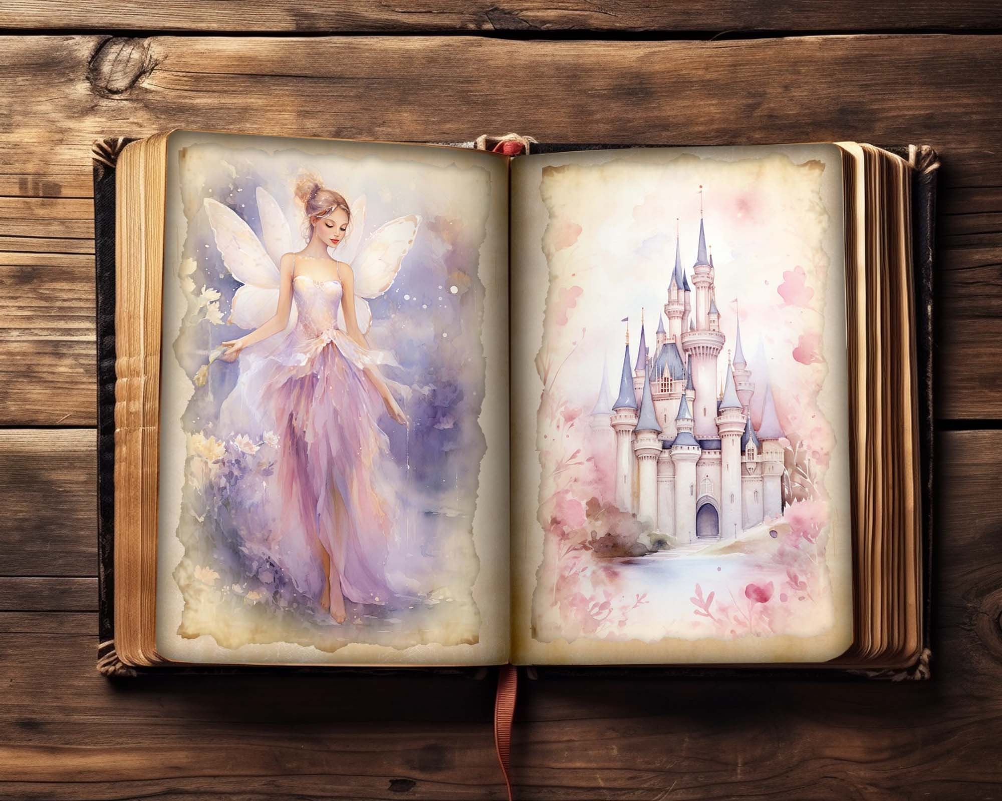 18 Enchantment Junk Journal Pages, Digital Download, Scrap Book ...