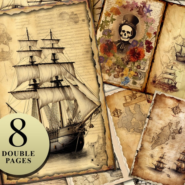 Pirate Journal - Etsy
