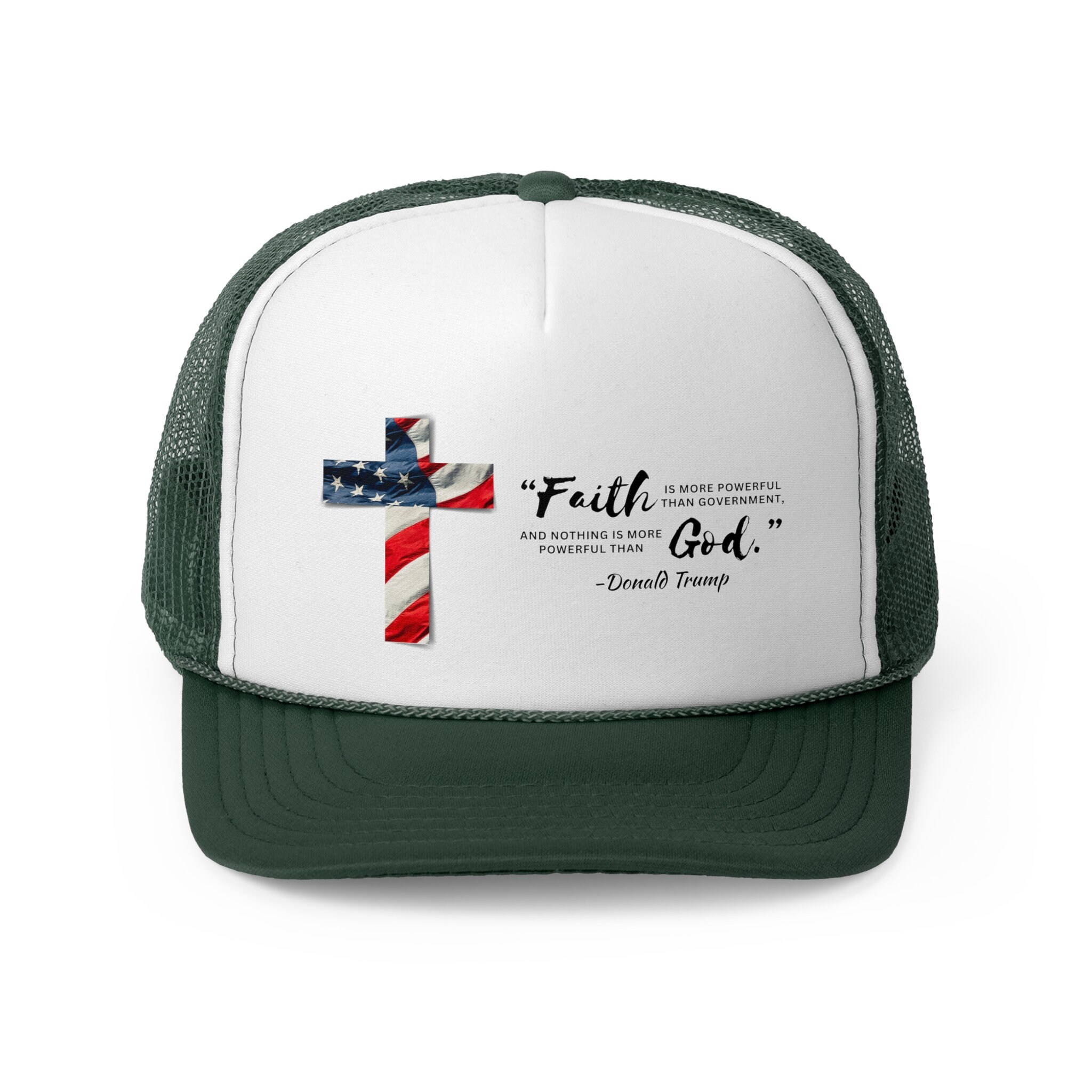 Iconic Donald Trump Hat American Flag Cross Trucker Caps - Etsy