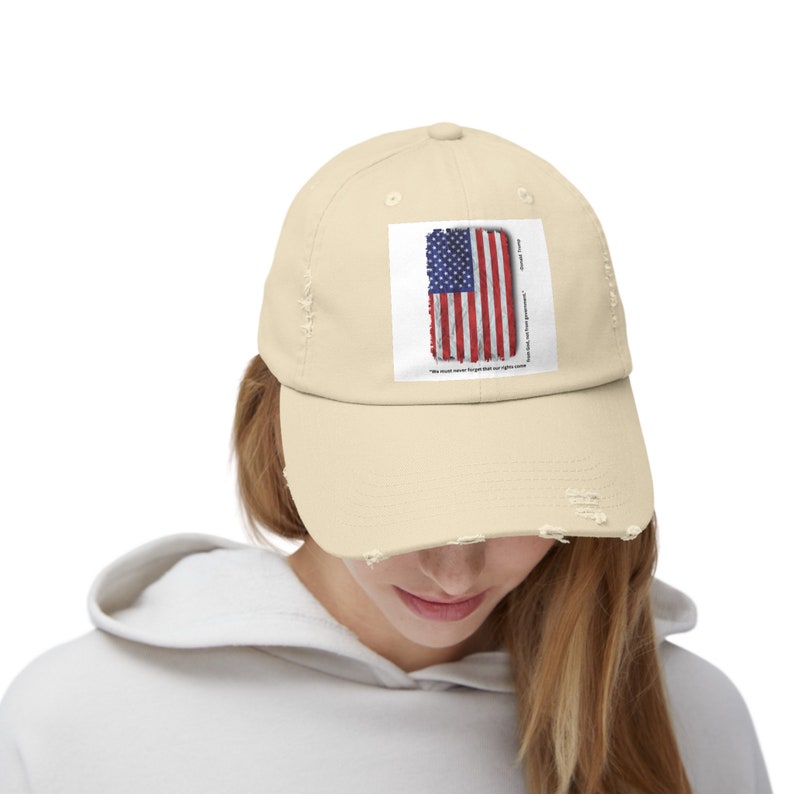 Iconic Donald Trump Hat American Flag Unisex Distressed Cap - Etsy