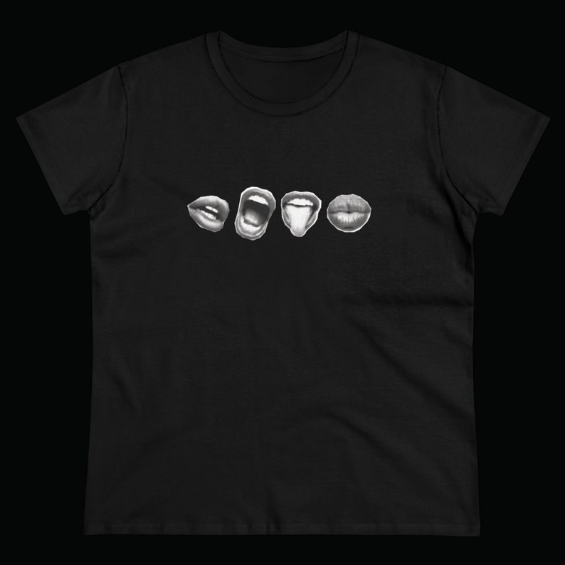Lips Tee - Etsy