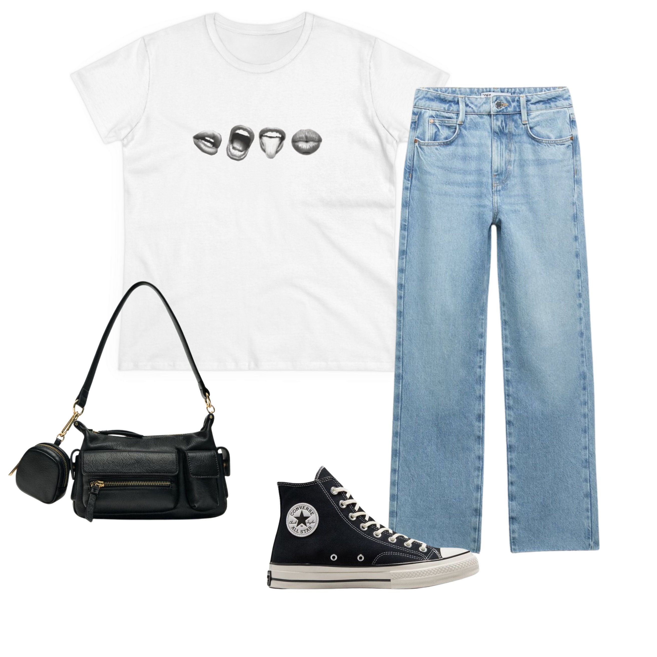 Lips Tee - Etsy