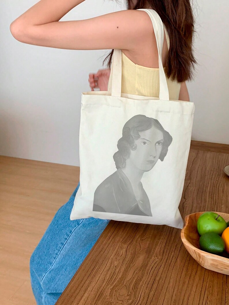 Anne Bronte Tote Bag | Gift for Bookworm / Feminist Book Lover Present ...