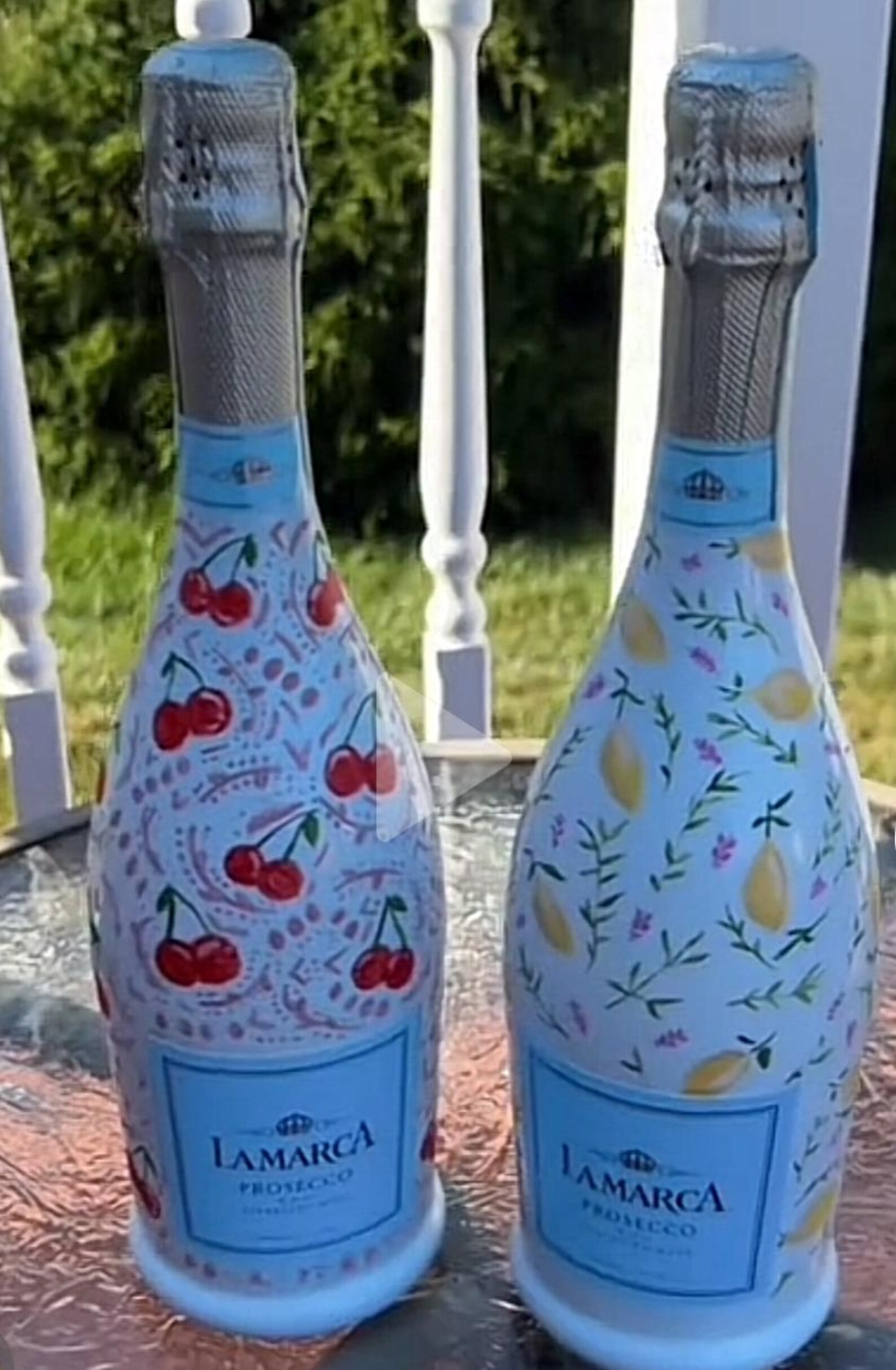 Hand Painted Custom Bottle - Etsy