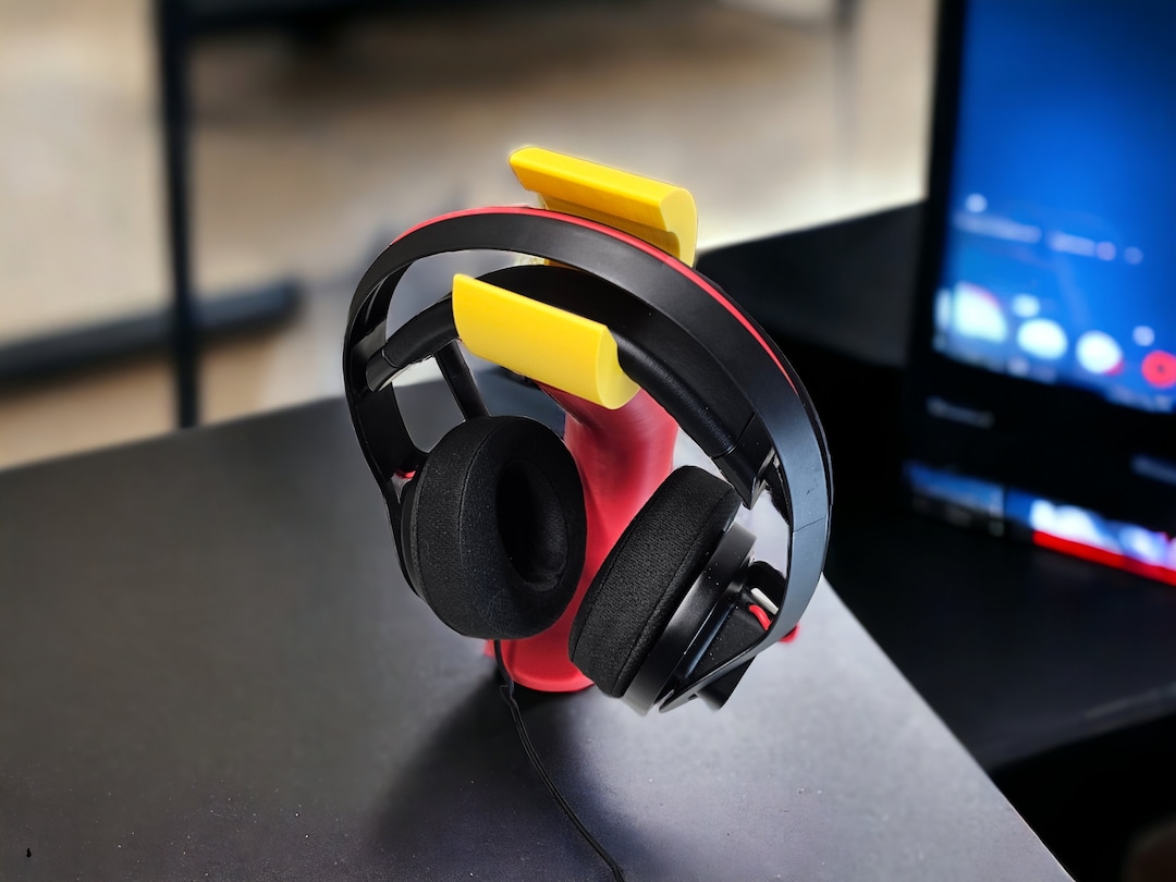 Minifigure Headphone Stand | 3d Printed Gaming Headset Holder | Kids ...