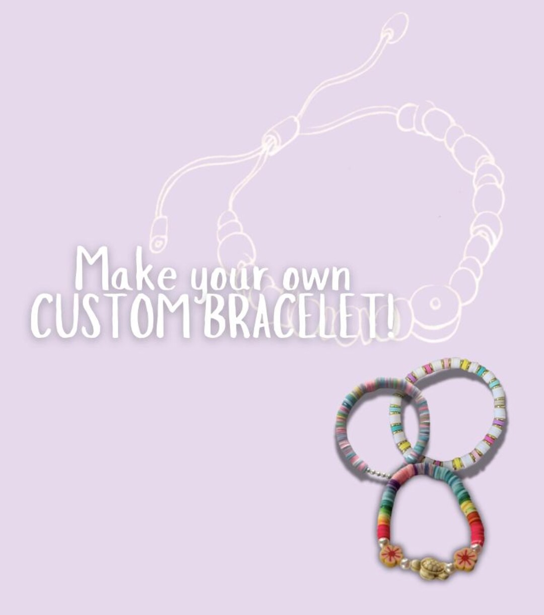 Custom Preppy Bracelets Preppy Softie Bracelets Custom - Etsy
