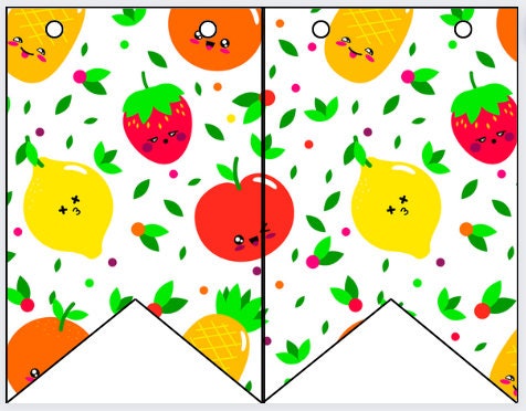 Fruit Banner - Etsy