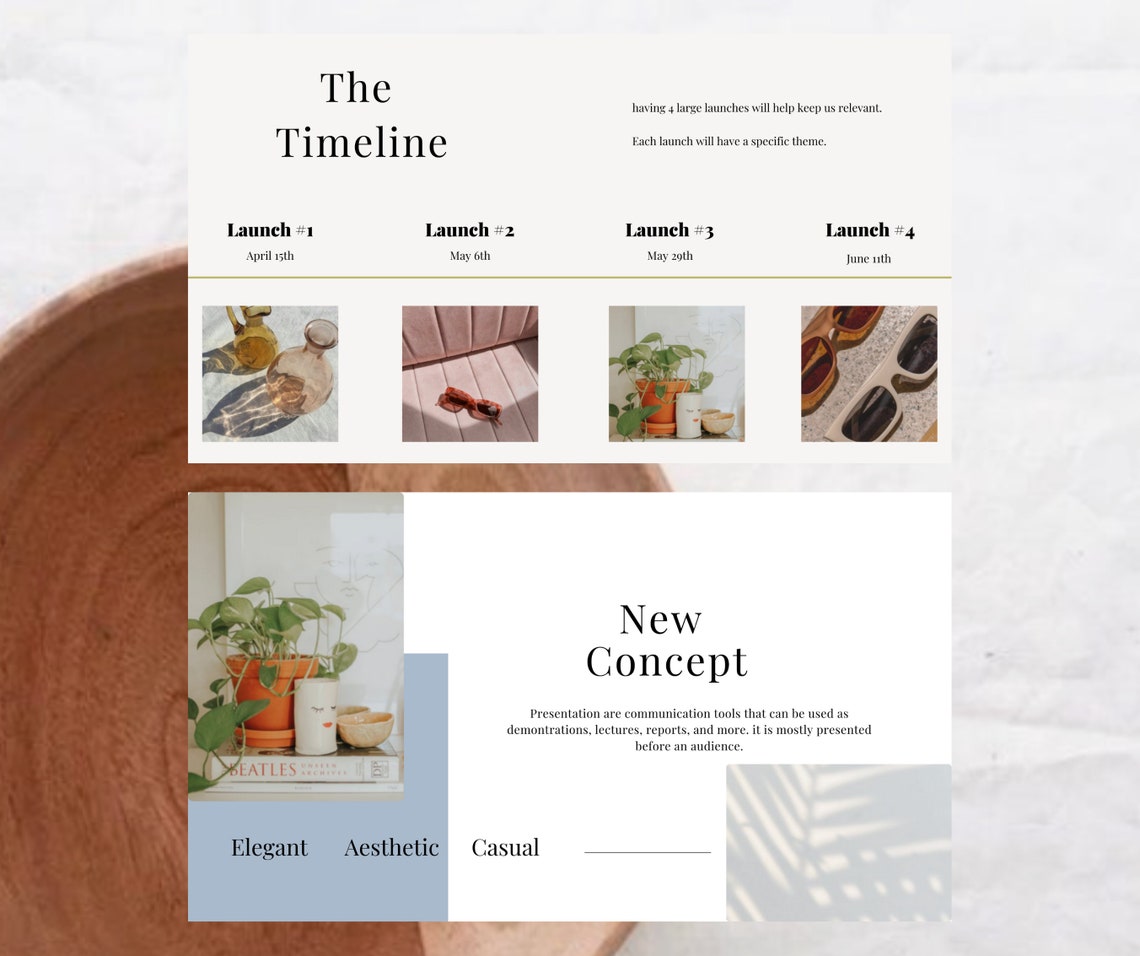 Colorful & Bold Powerpoint Slide Template Digital Download PPT ...