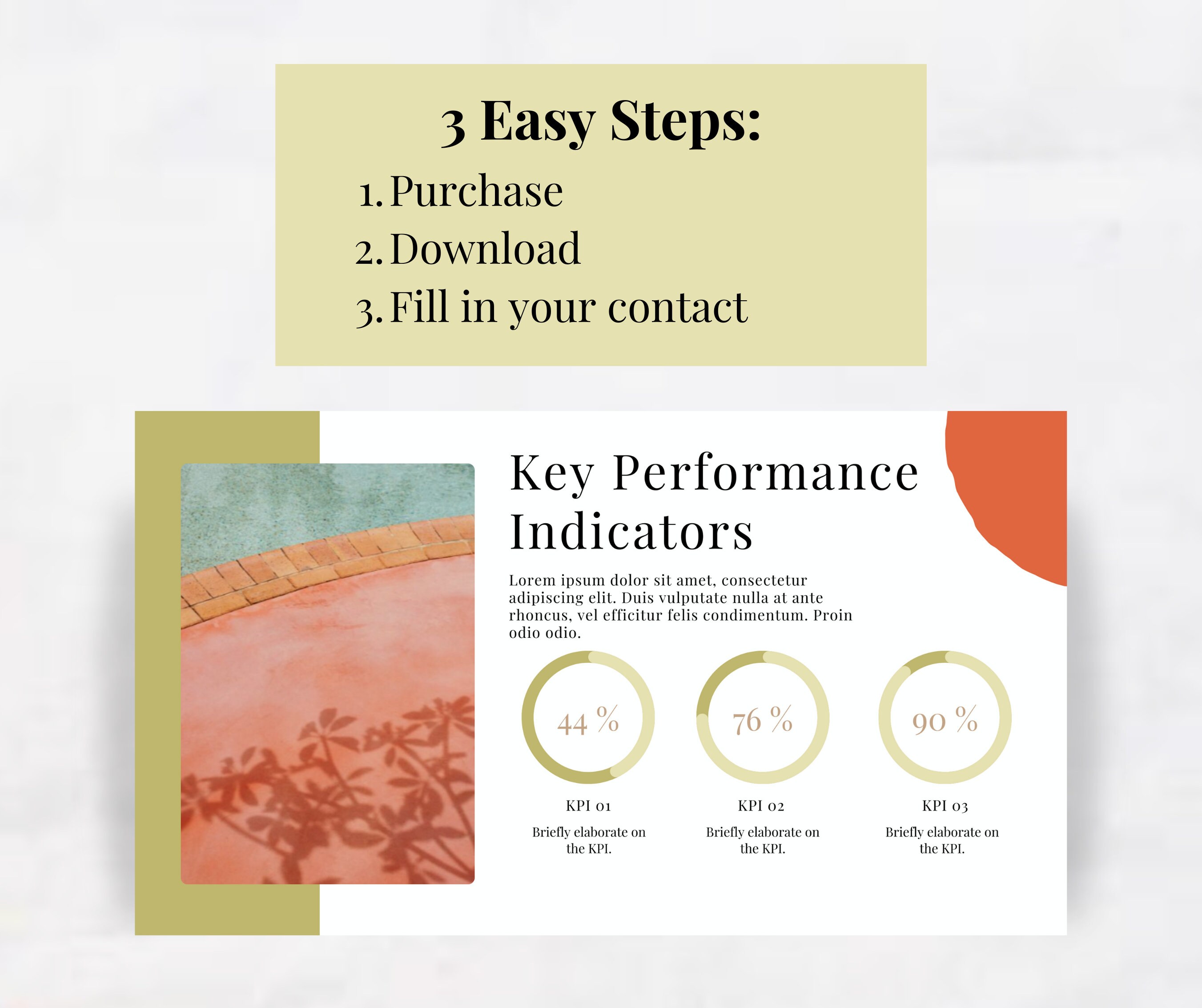 Colorful & Bold Powerpoint Slide Template Digital Download PPT ...