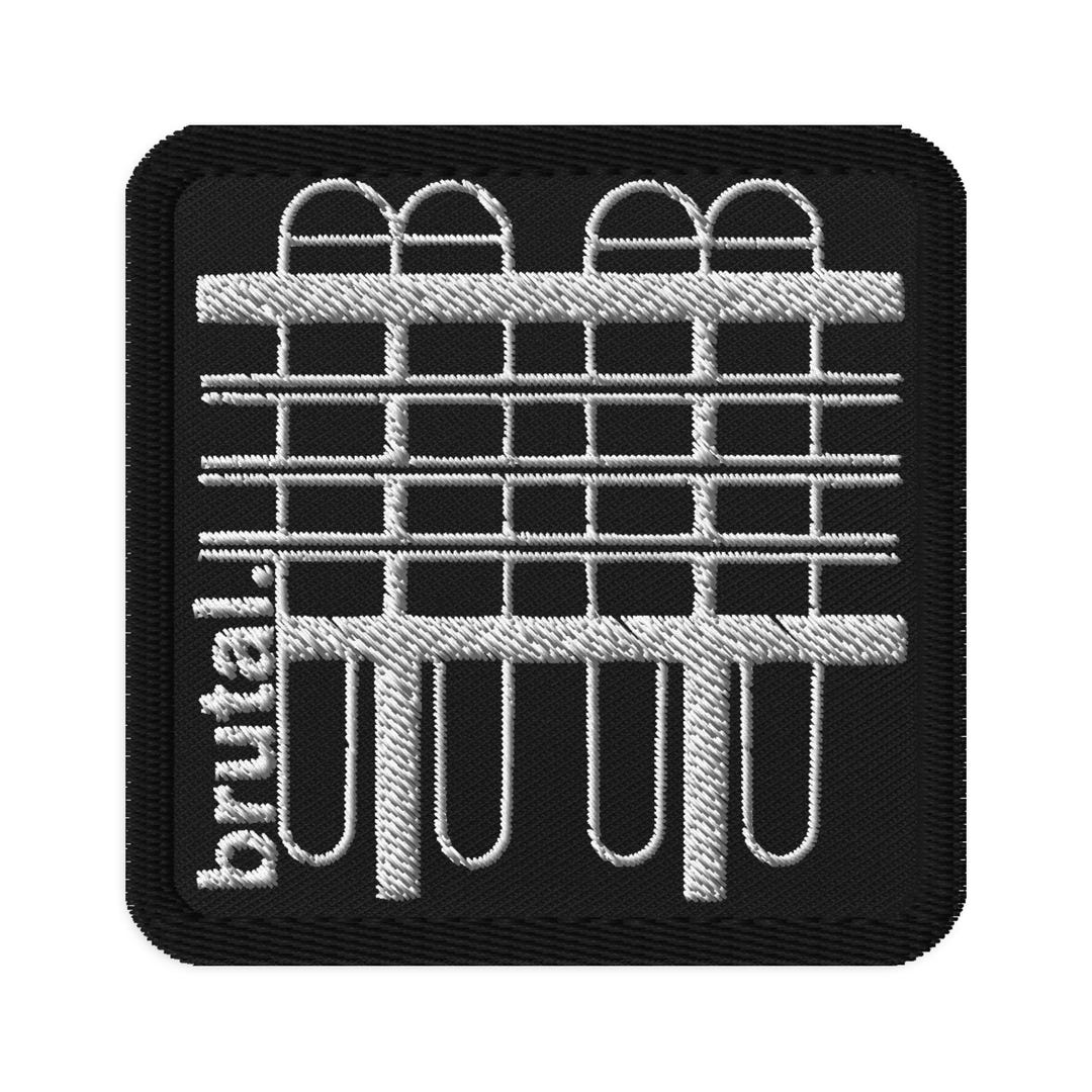 Barbican Collection - Terrace Patch | Embroidered Patch 3" X 3 ...