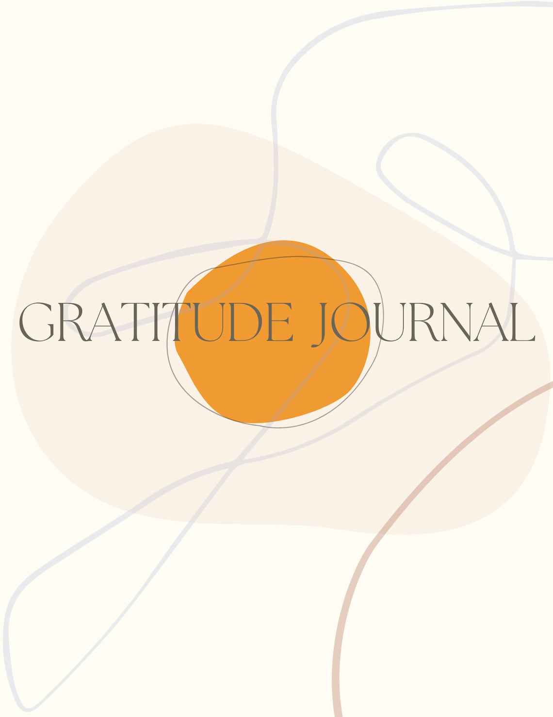 Printable Gratitude Journal Template Self Care Planner Daily - Etsy