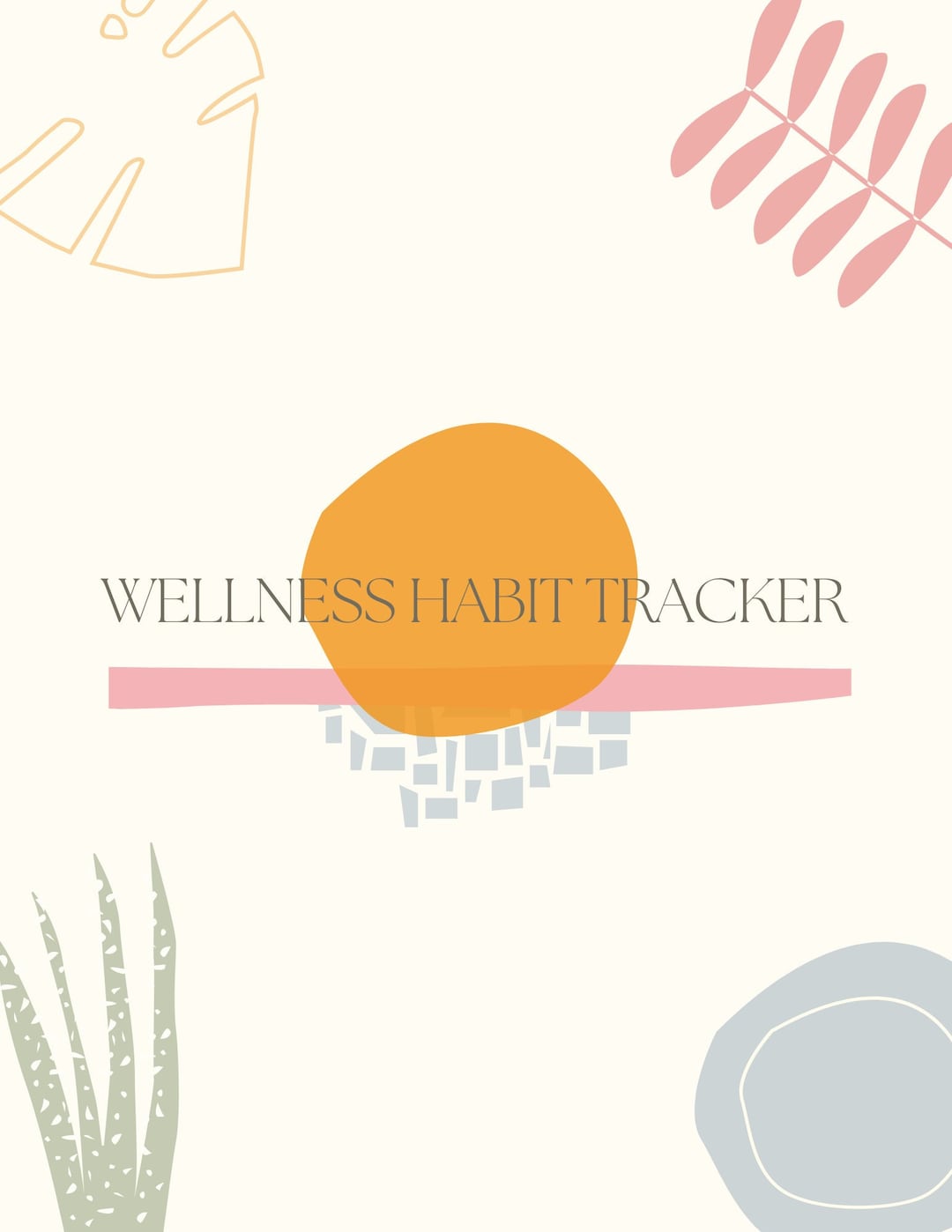 Digital Wellness Habit Tracker by Health Coach Daily Points - Etsy