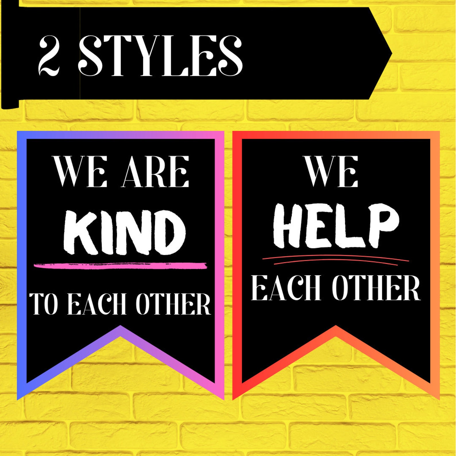 Classroom Expectations Display - Etsy