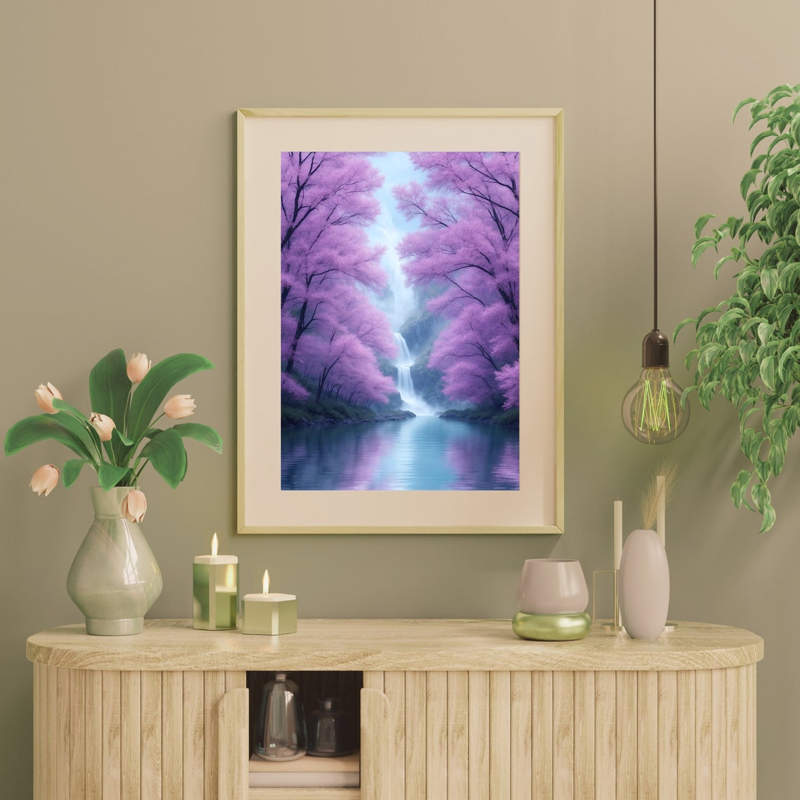 Scandinavian Zen, Japandi Inspired Digital Wall Art Prints for Tranquil ...