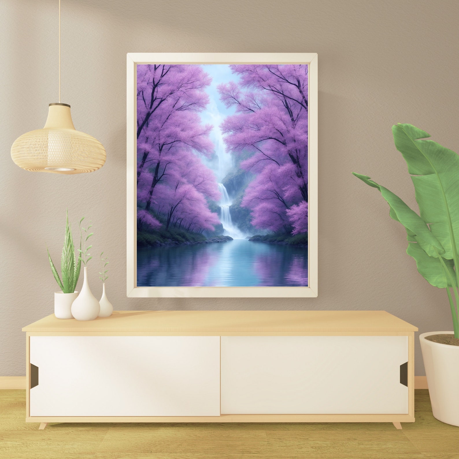 Scandinavian Zen, Japandi Inspired Digital Wall Art Prints for Tranquil ...