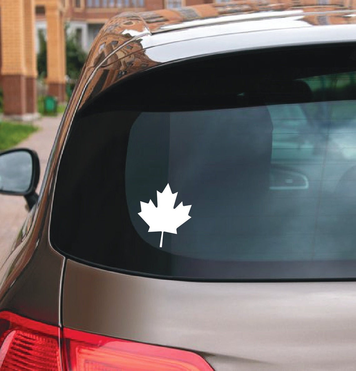 Canadian Maple Leaf Sticker, Maple Leaf Car or Truck Decal - Maple Leaf ...