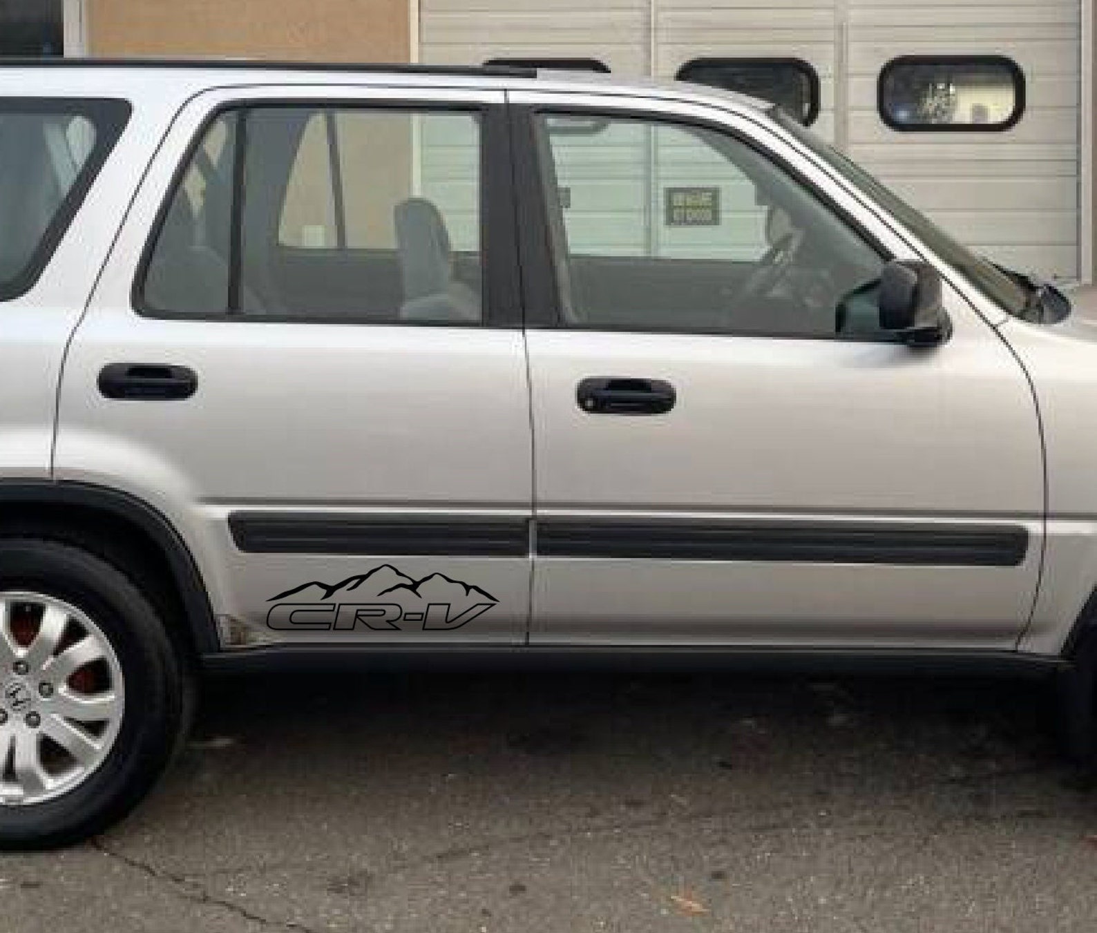 2 Pack CRV Mountain Vinyl Decal, CRV Mountain Vinyl Sticker Mountain ...