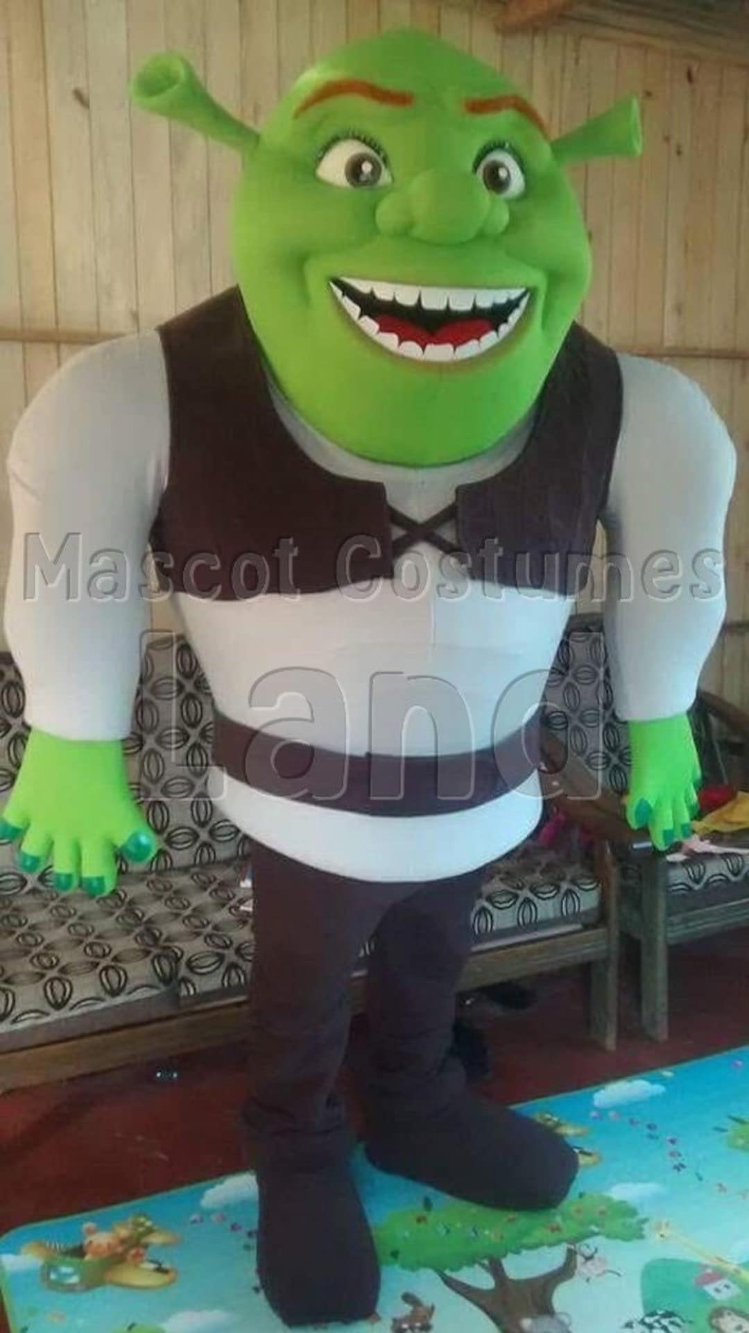 Shrek Green Ogre Mascot Costume Party Character Birthday - Etsy