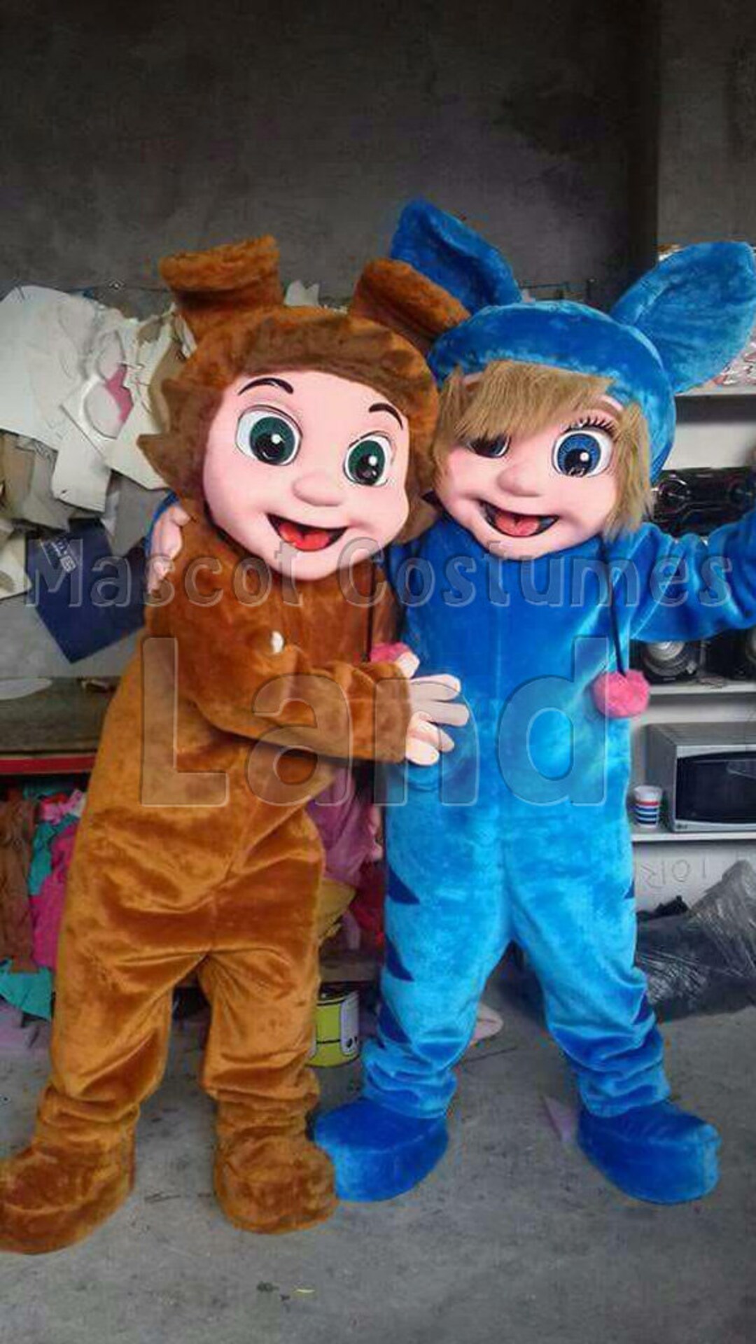 Dave and Ava Nursery Rhymes Characters Mascots Costumes - Etsy