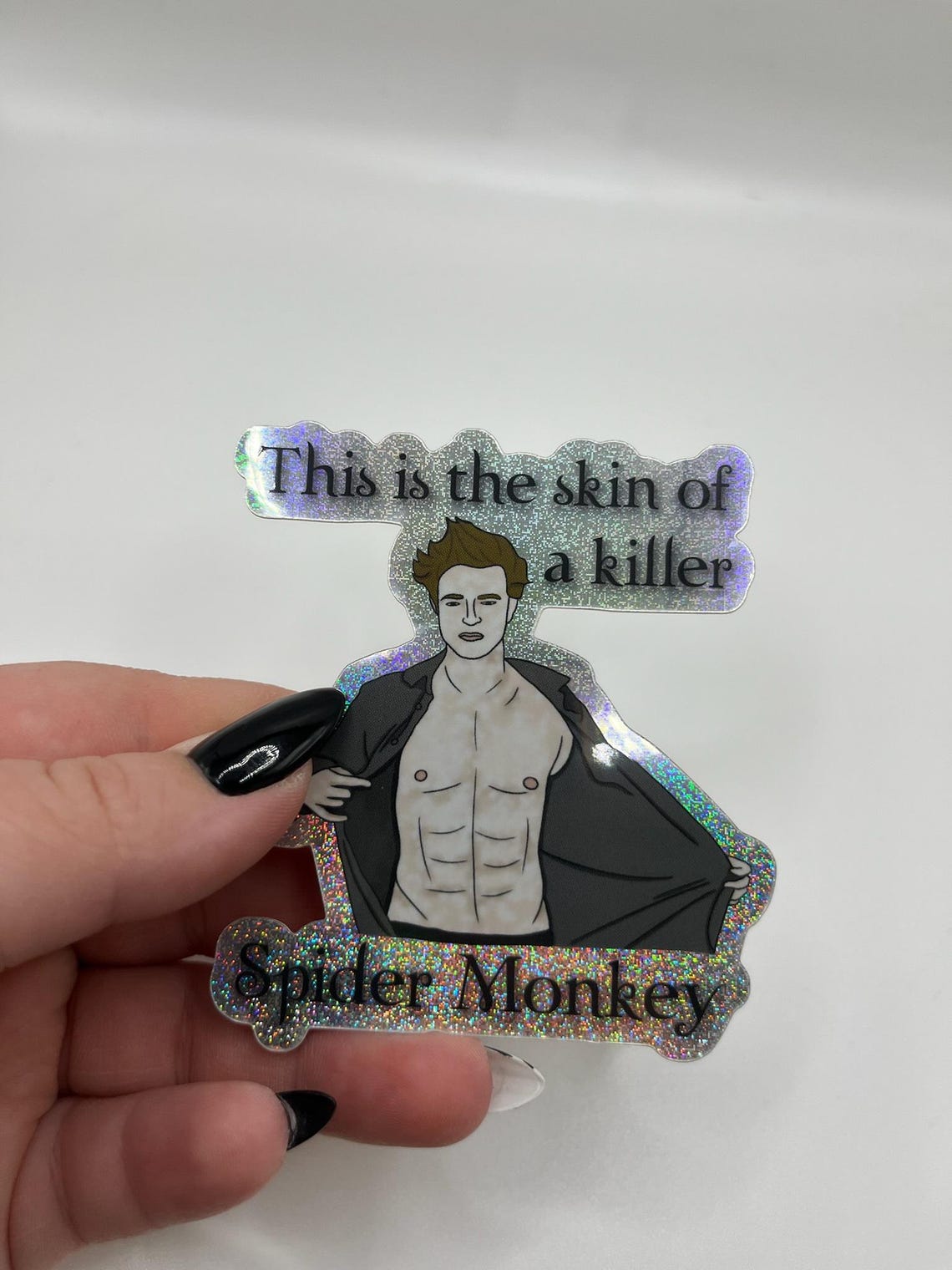 Edward Cullen Shirtless and Sparkling Twilight New Moon Spider Monkey ...