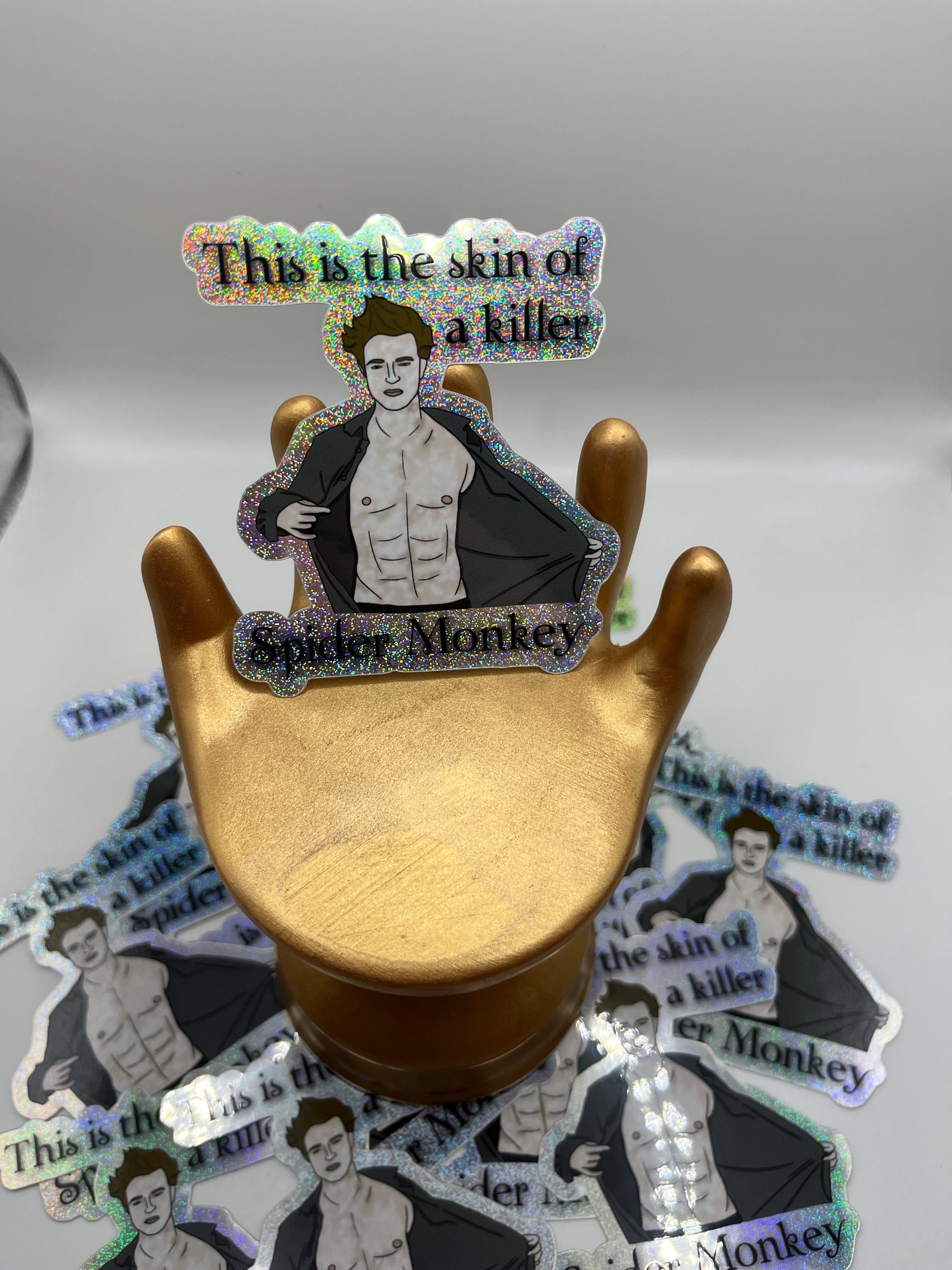 Edward Cullen Shirtless and Sparkling Twilight New Moon Spider Monkey ...