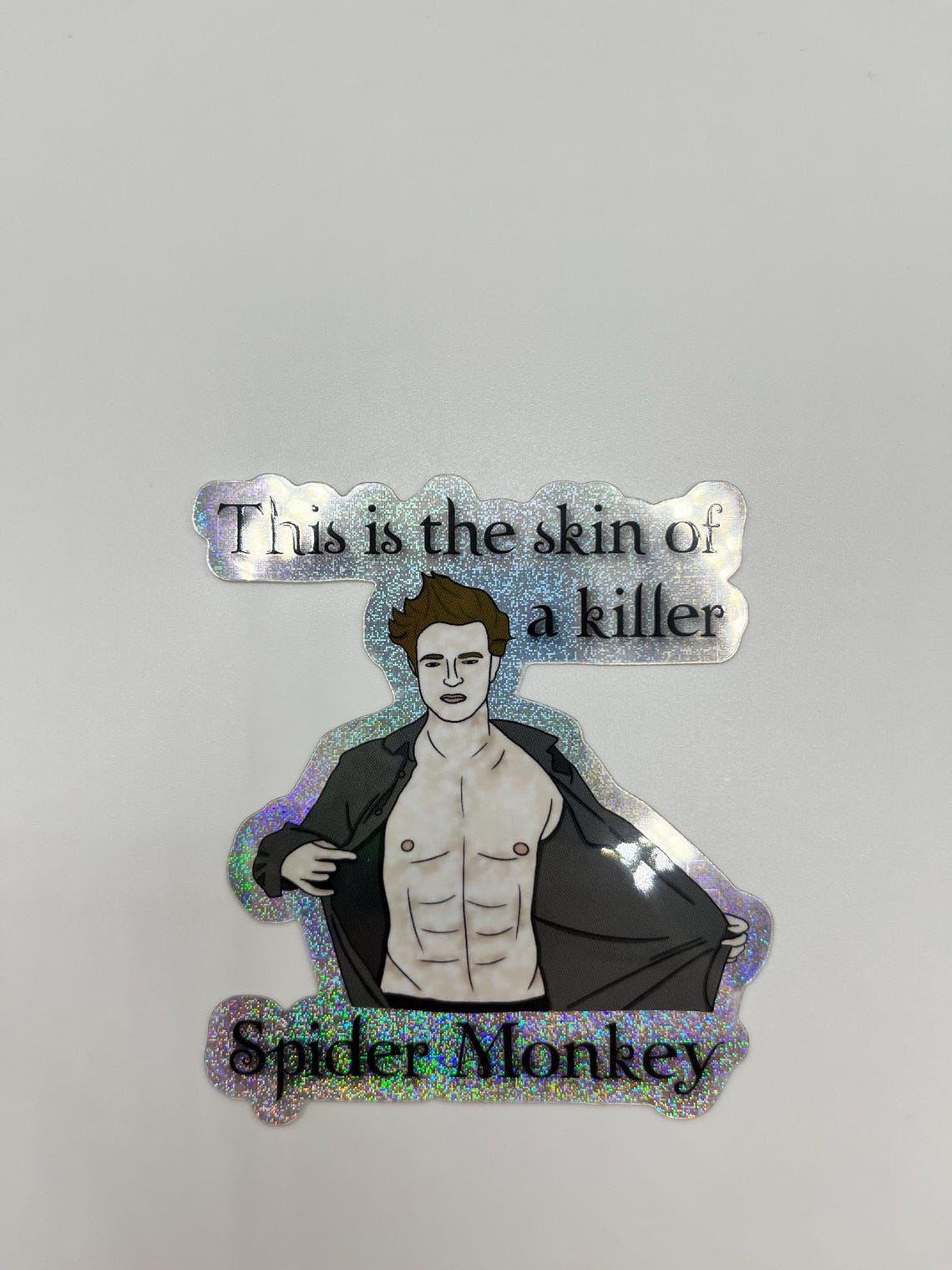 Edward Cullen Shirtless and Sparkling Twilight New Moon Spider Monkey ...