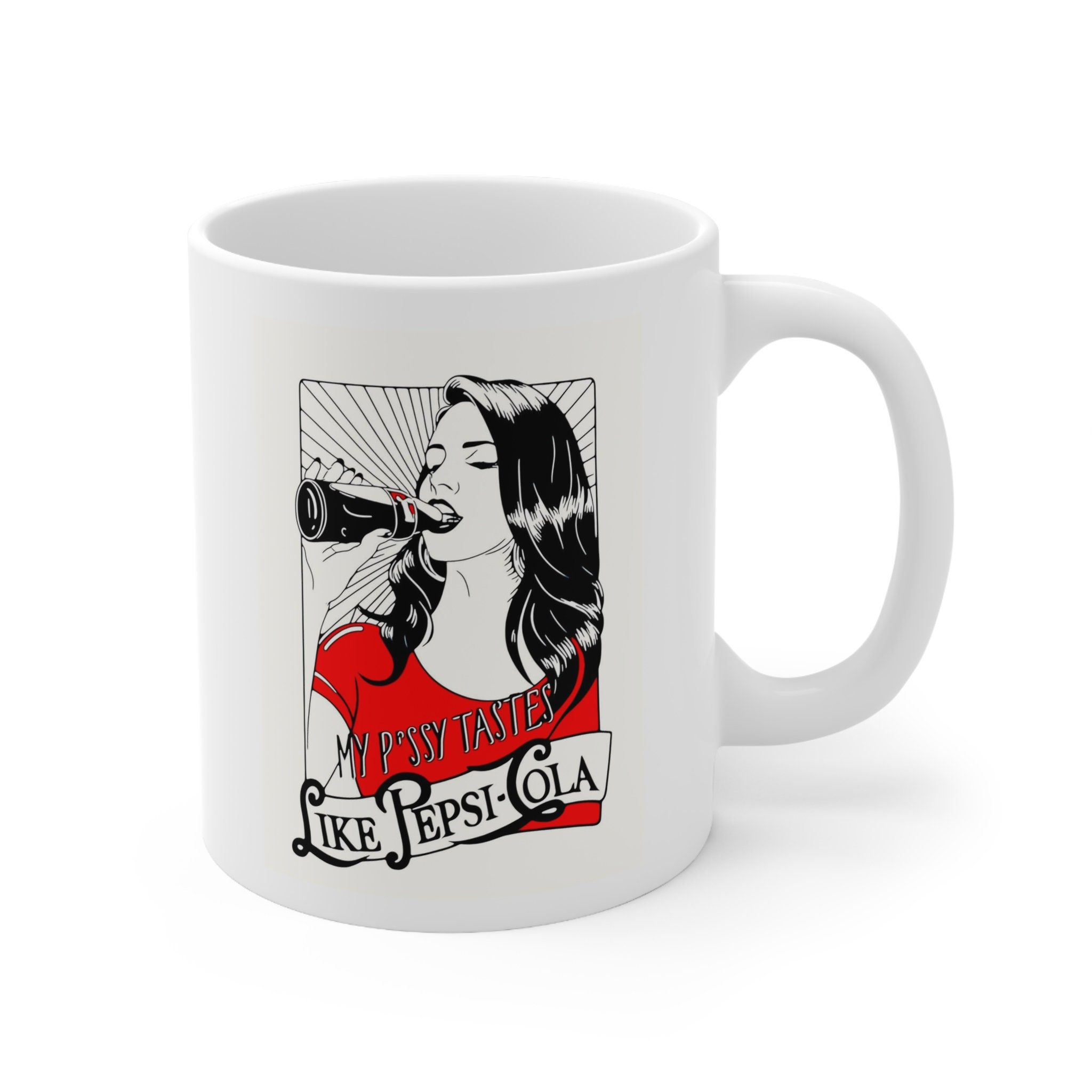 Funny Meme Mug - Tastes Like Pepsi Cola - Hilarious 11oz Ceramic Cup ...