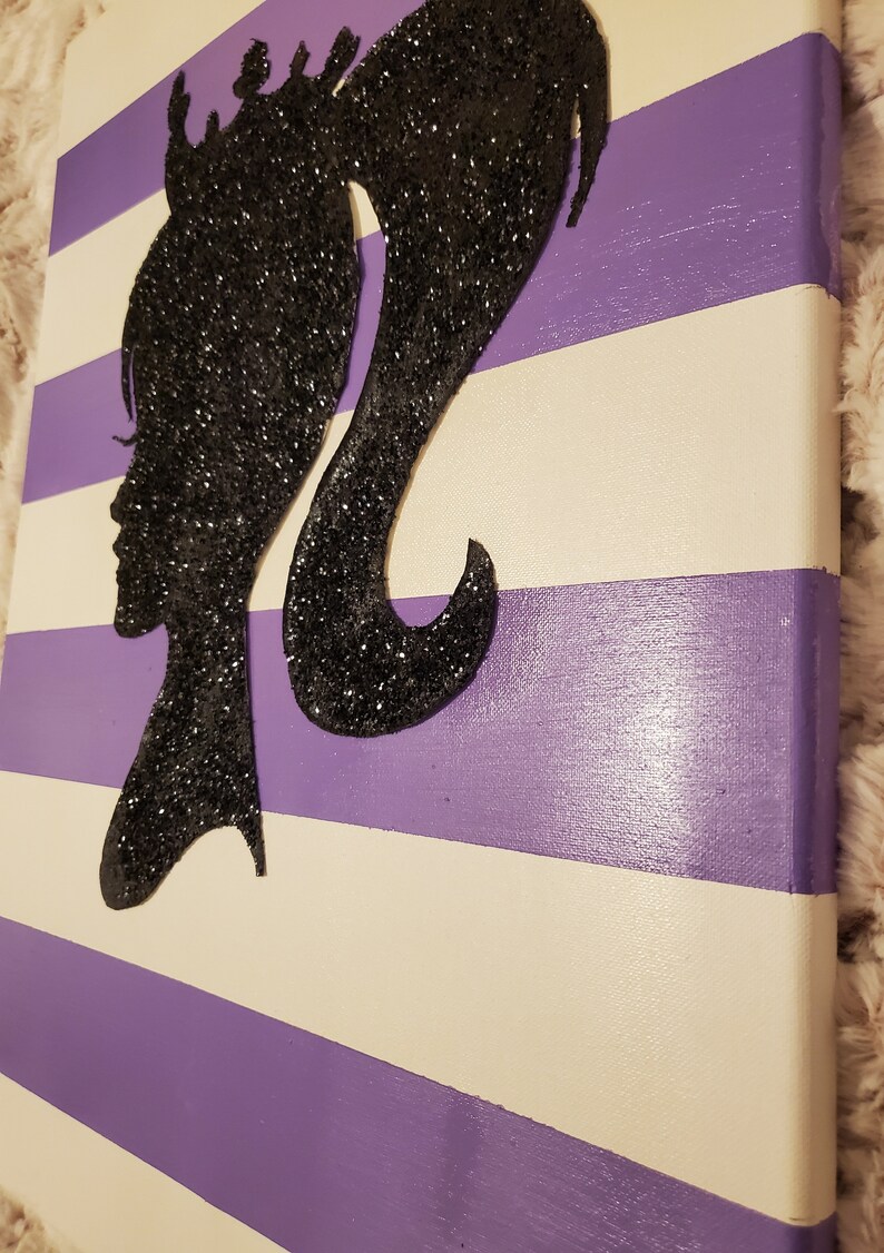 Crown Princess Barbie Silhouette Outline Handmade Personalized - Etsy