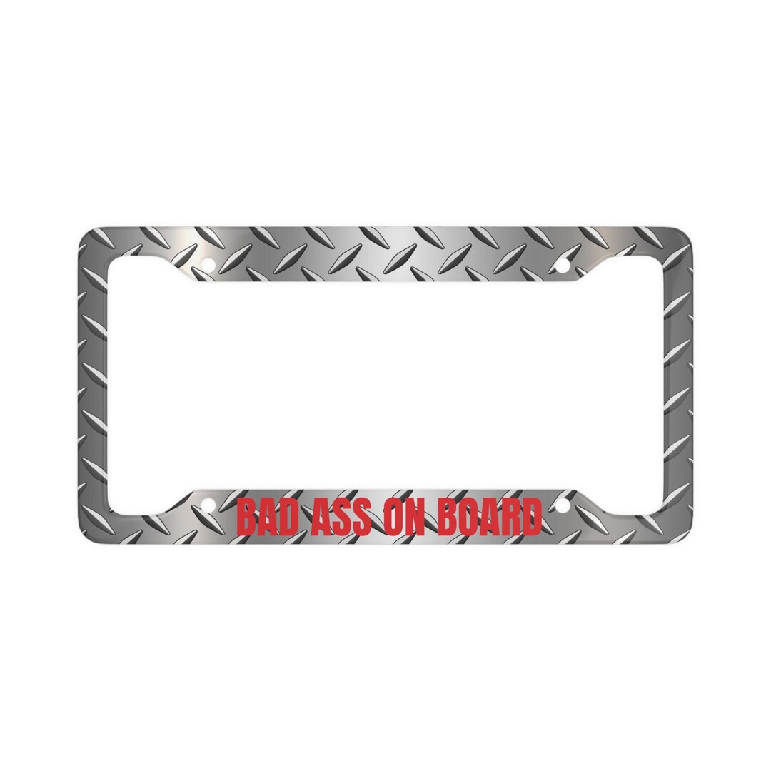 License Plate Frame - Etsy