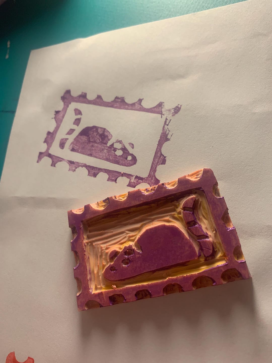 Little Rat Stamp - Etsy