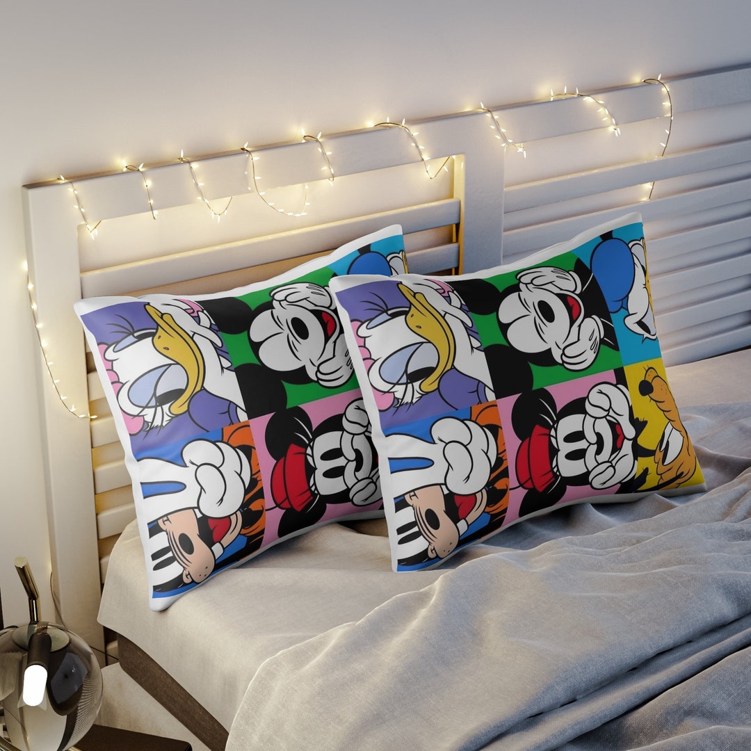 Popular Disney Characters Pillow Sham, Disney Mickey, and Friends ...