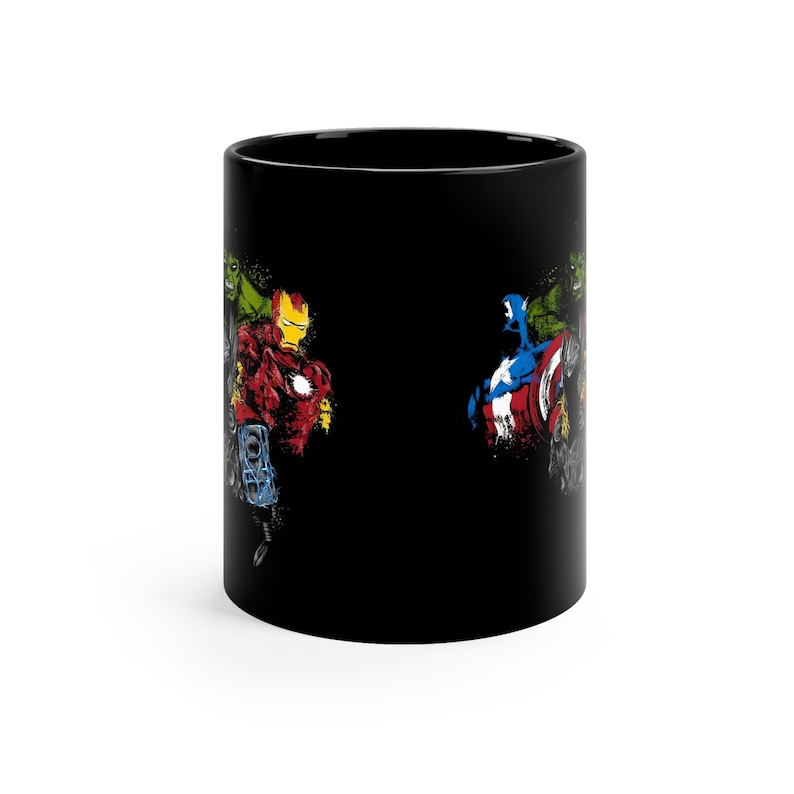 Avengers Super Hero Mugs, Marvel Comics Ceramic Coffee Cup, Avengers ...