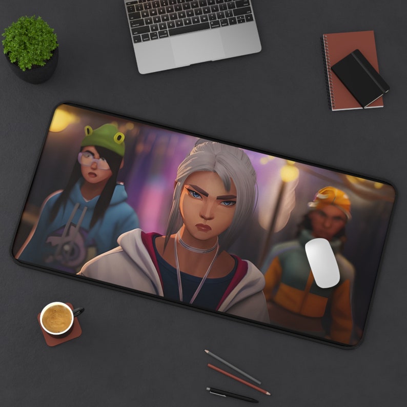 Valorant Gaming Desk Mat Valorant Merch Astra Harbor Skye - Etsy