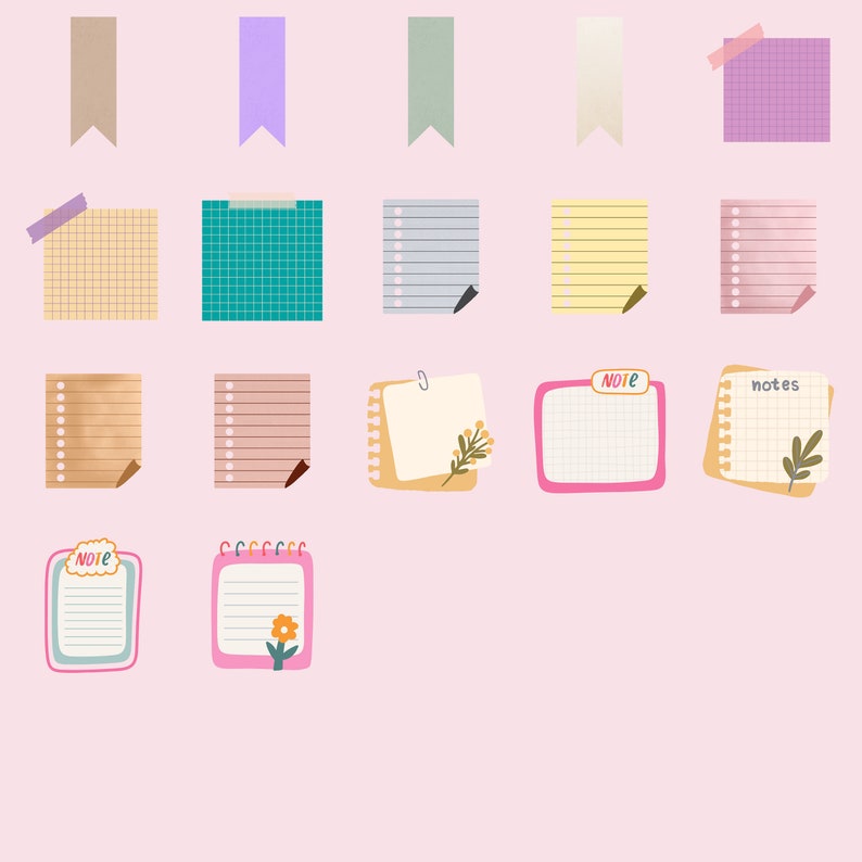 Book Lover Stickers Printable Book Doodles Bookish Digital Stickers ...