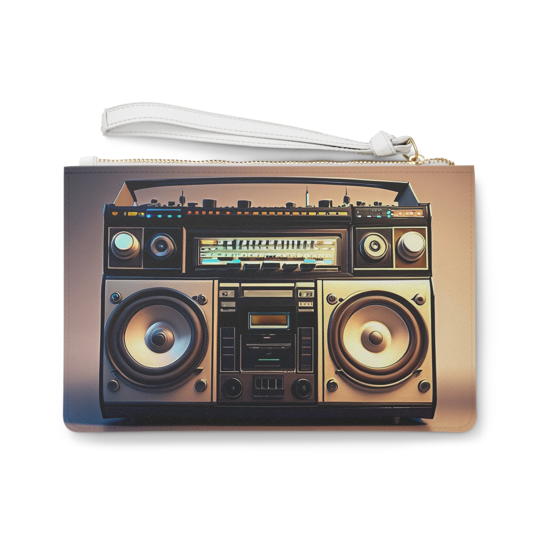 Retro Futuristic Boom Box Women's Clutch Purse Bag - Etsy