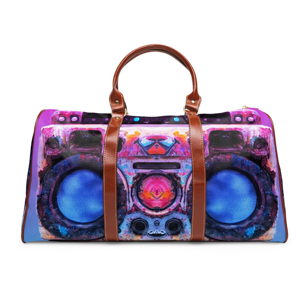 Dayglo Daydream Boombox Carry on Travel Bag - Etsy
