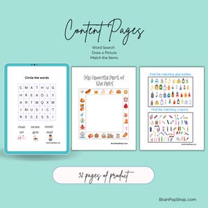 Back to School Activity Pack Mazes Back to School Classroom Activities ...