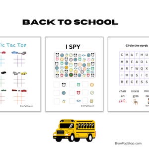 Back to School Activity Pack Mazes Back to School Classroom Activities ...