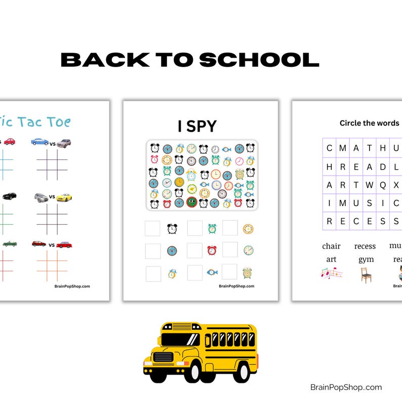 Back to School Activity Pack Mazes Back to School Classroom Activities ...