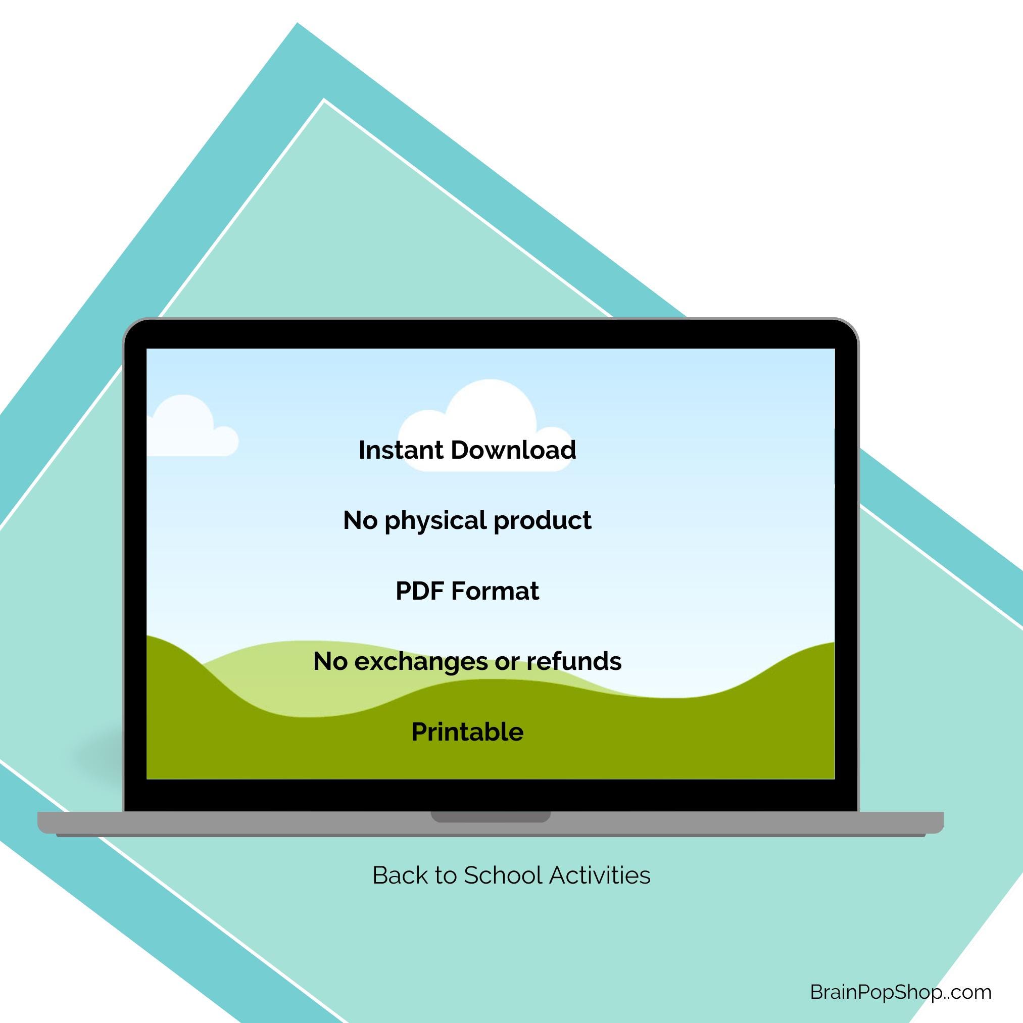 Back to School Activity Pack Mazes Back to School Classroom Activities ...