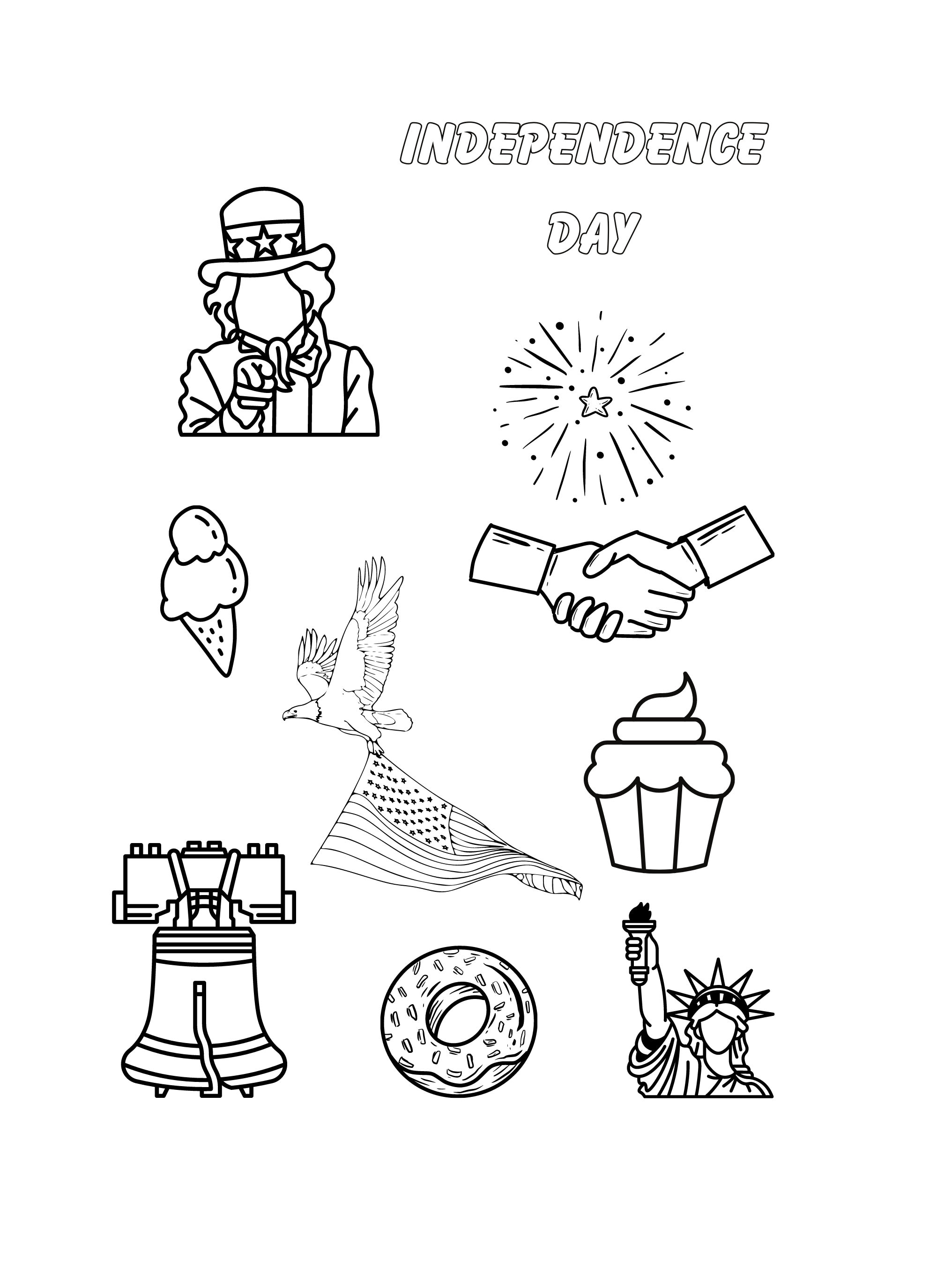 Patriotic School Activities, Patriotic Kindergarten Worksheets, 4th of ...