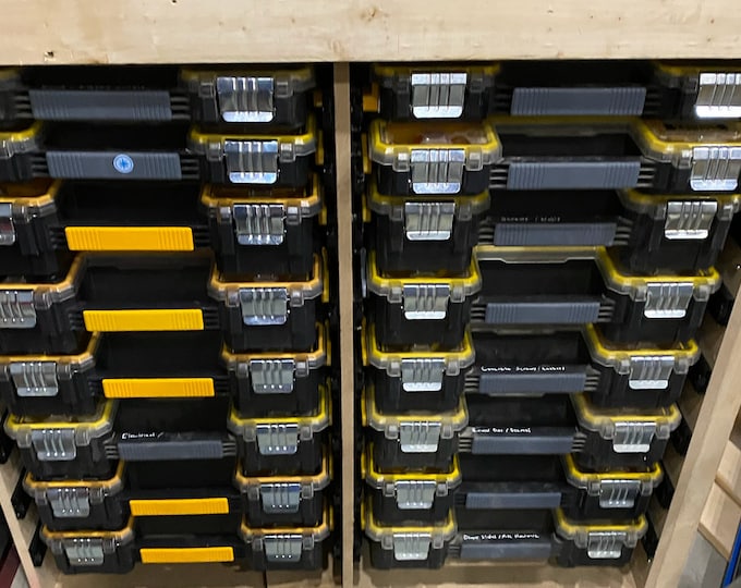 Dewalt, Stanley, Tactix Van Bin Rack - Etsy Canada