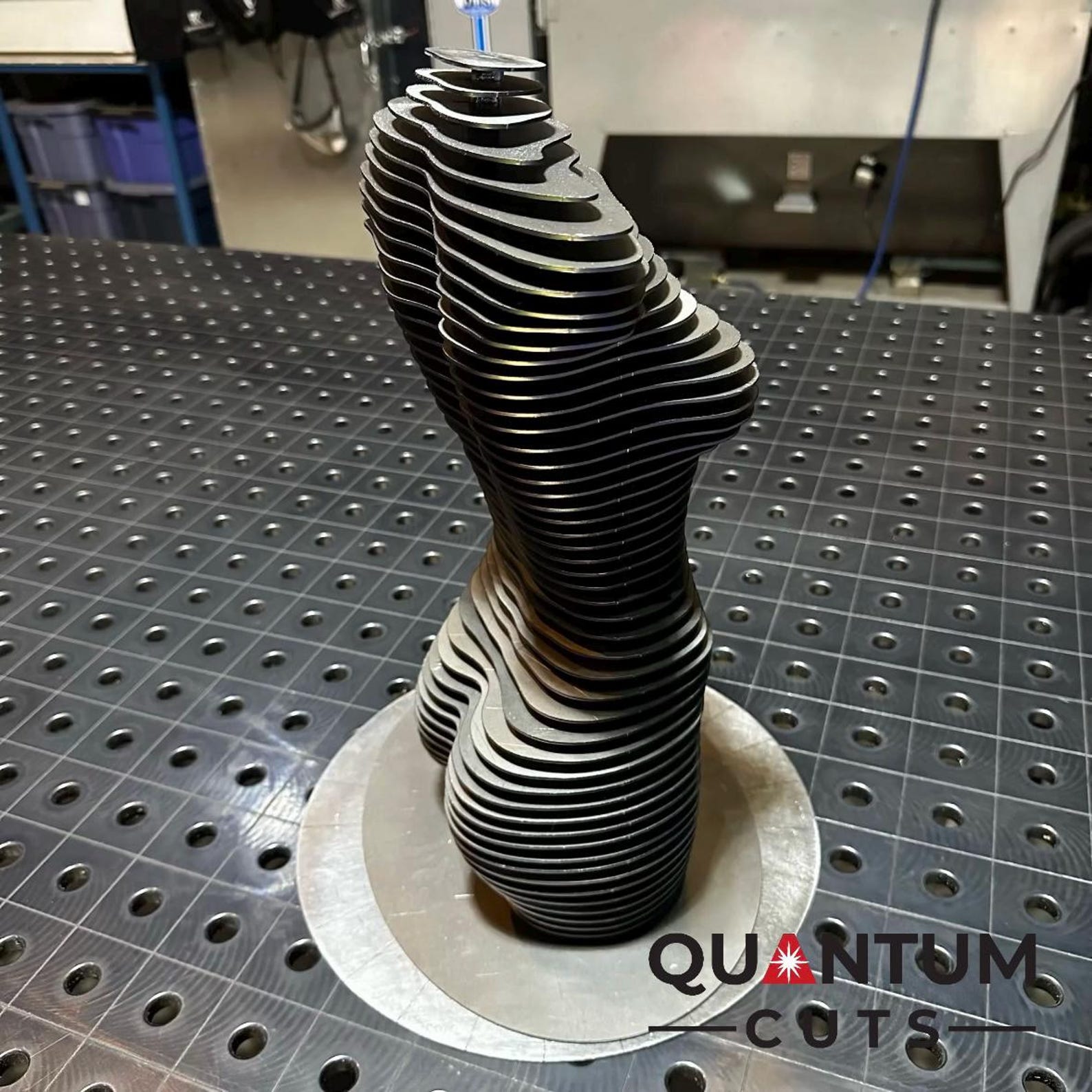 Female Torso Art Sculpture, Metal Women Sculpture, Female Bust ...