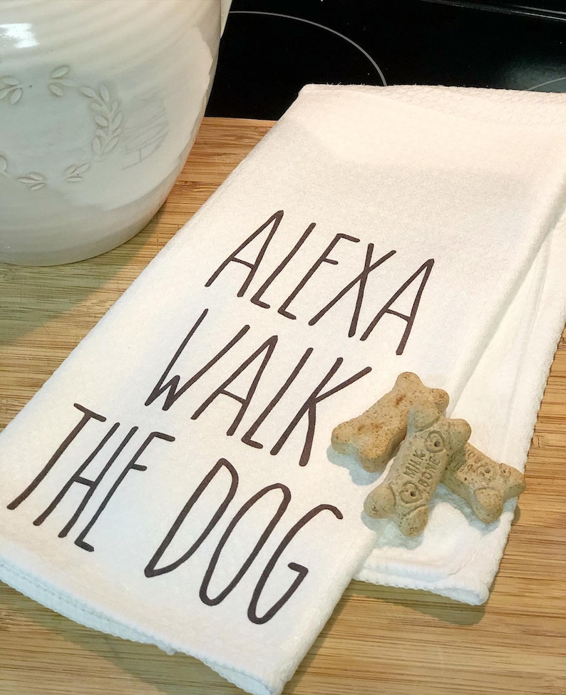 Alexa Do the Dishes Alexa Sayings Hand Towel Gag Gift for Friends ...