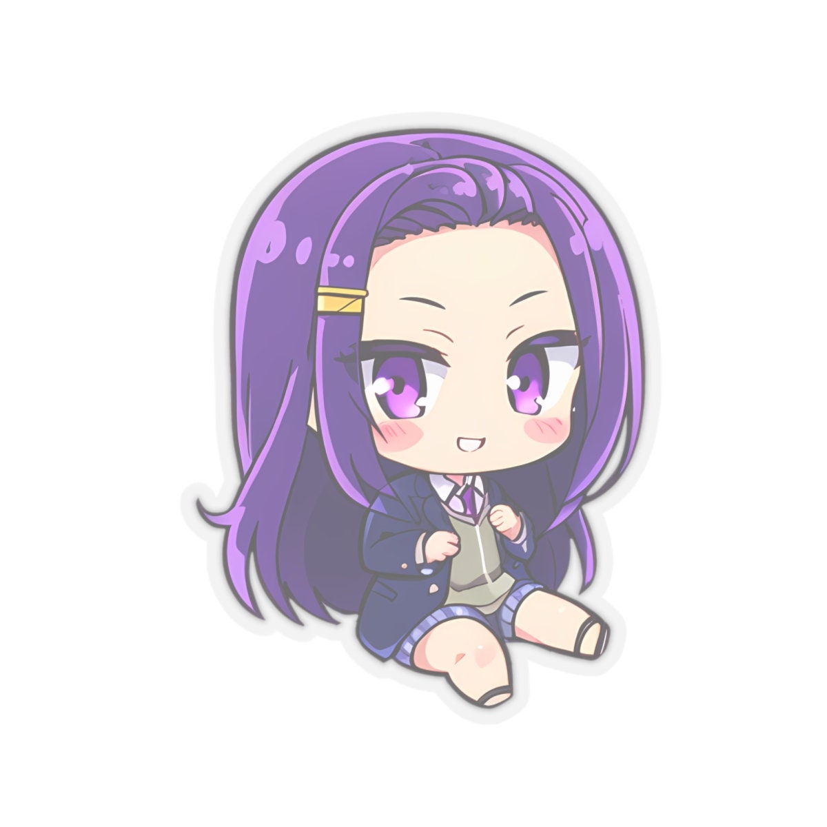 Sayuri Akino Cutie Chibi Sticker - Etsy